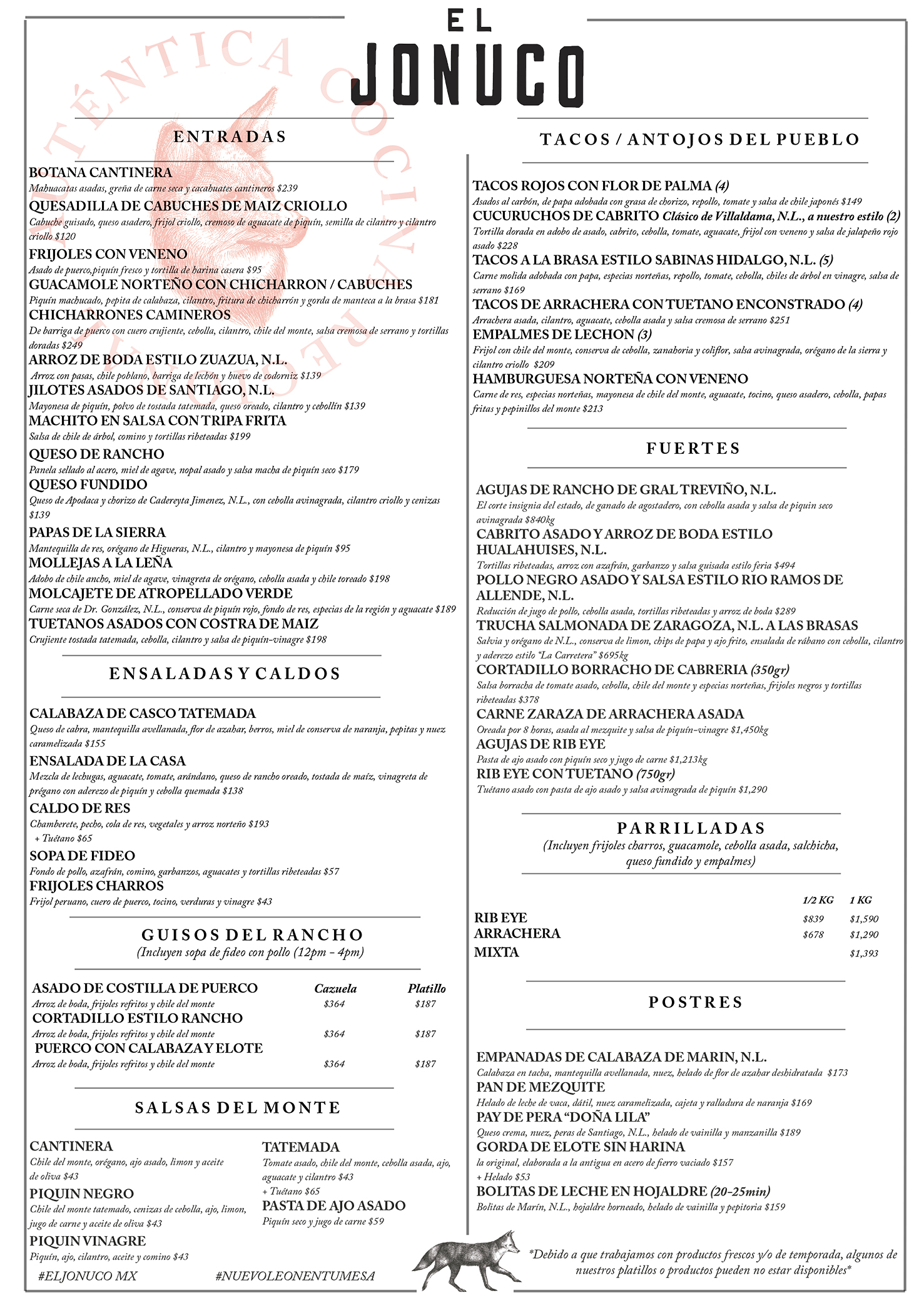 El Jonuco | Cocina Regional Auténtica